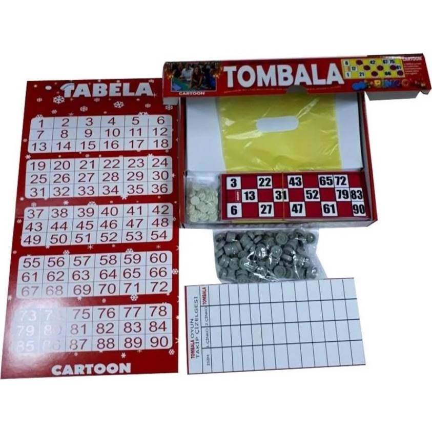 Yılbaşı Oyunu Tombala - Y2060 Neva Toptan
